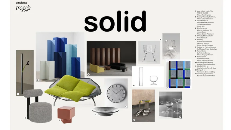 Ambiente Trends 26+: brave, light and solid showcase the style worlds ...