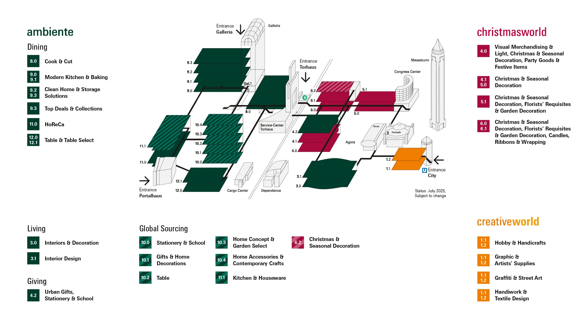Exhibition grounds | Ambiente